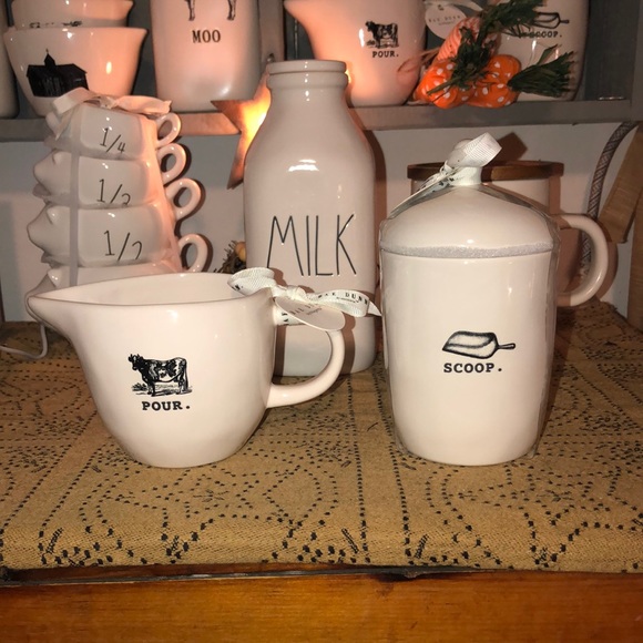 Rae Dunn | Kitchen | Rae Dunn Pour Creamer Scoop Sugar Set | Poshmark